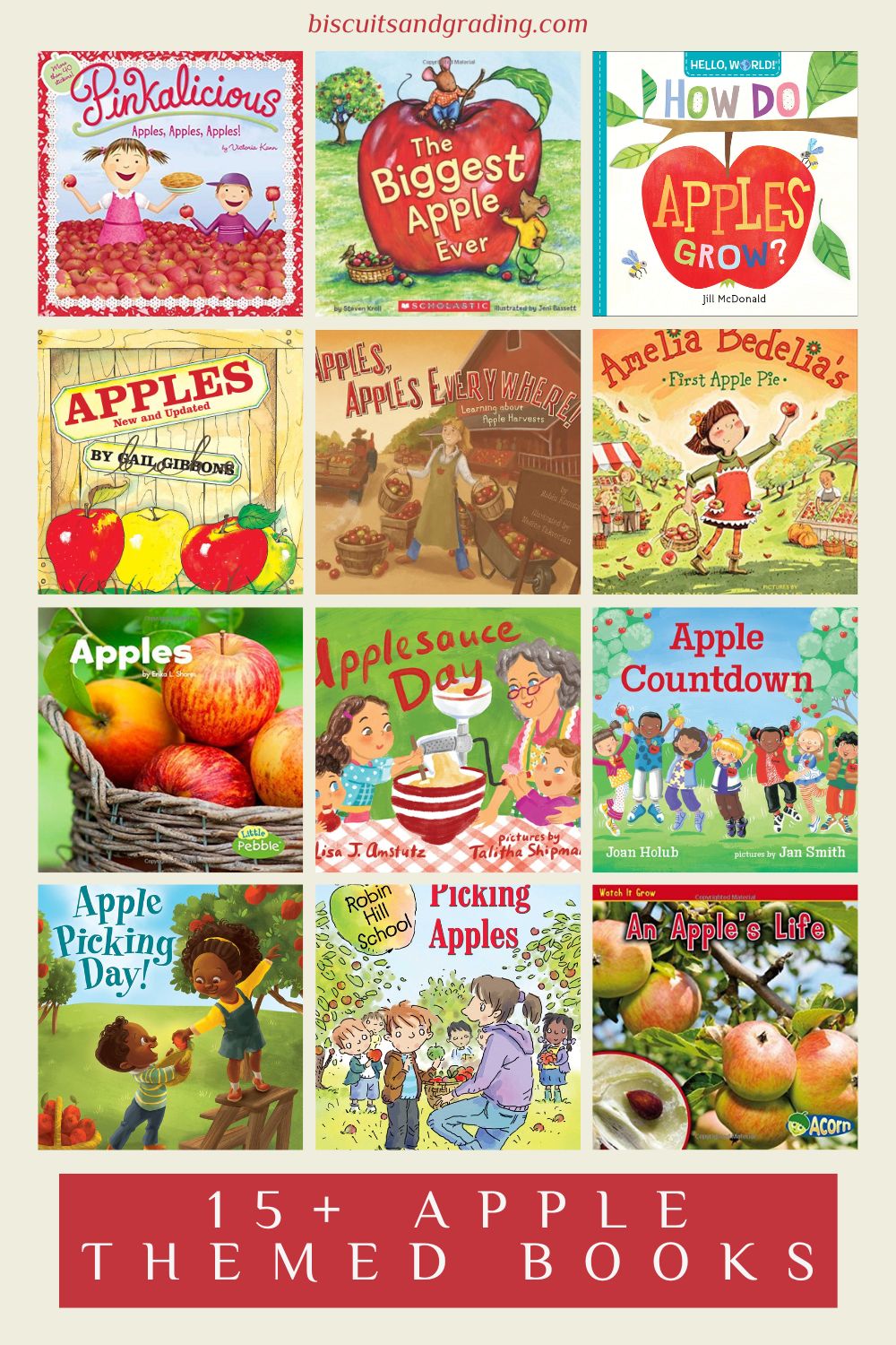 15 Delicious Apple Themed Books Apple Week Biscuits And Grading 15 Delicious Apple Themed Books Apple Week Biscuits And Grading